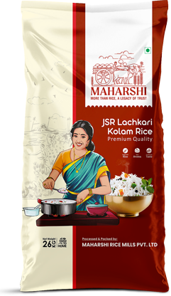JSR Lachkari Kolam Rice - Maharshi